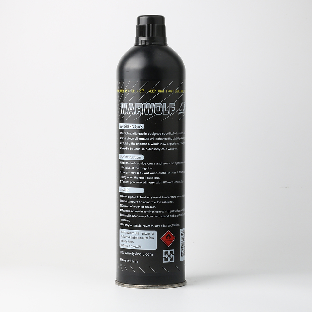 Powerful Performance 1.4 MPa Airsoft Green Gas for High Impact Games ...